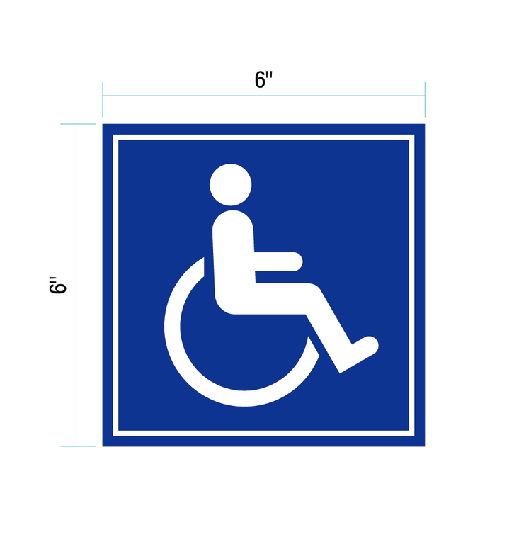 ADA Handicap Decal – Marketline Online